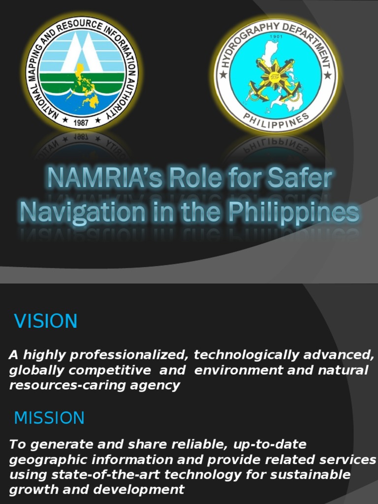 NAMRIAs Role For Safer Navigation in The Philippines - 3 | PDF ...