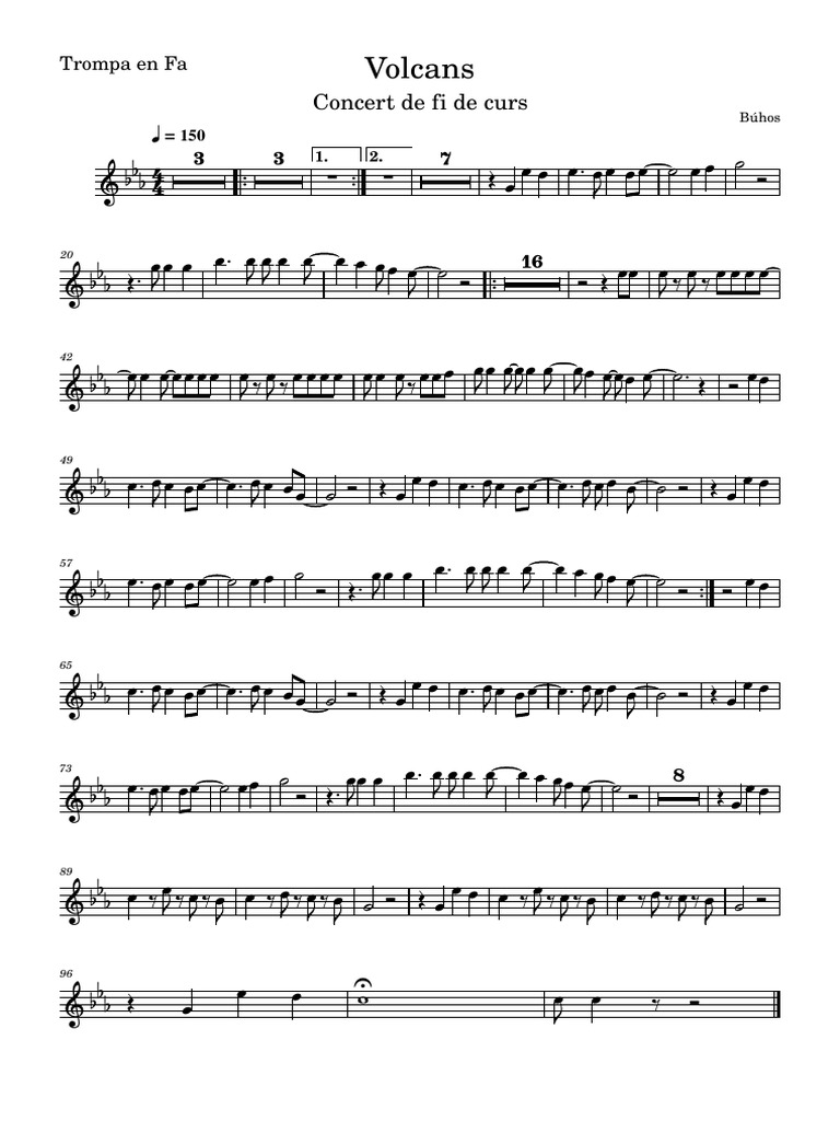 Volcans Trompa | PDF