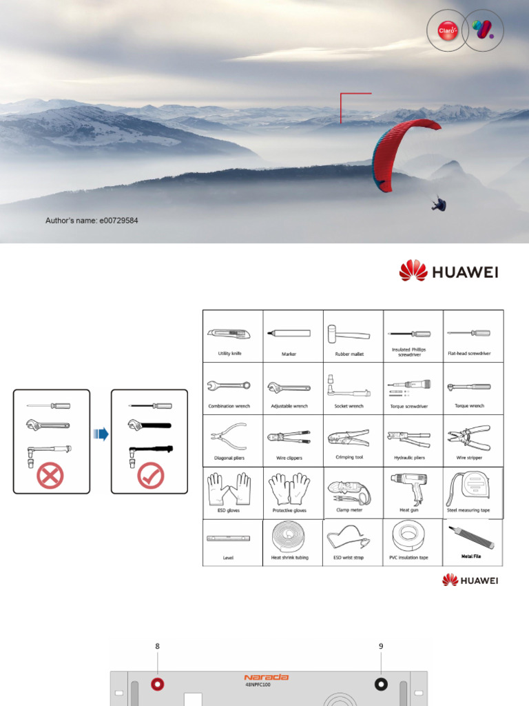 SOP Conexión Baterías MTS9304A-HX10A1 | PDF | Tornillo | Electricidad