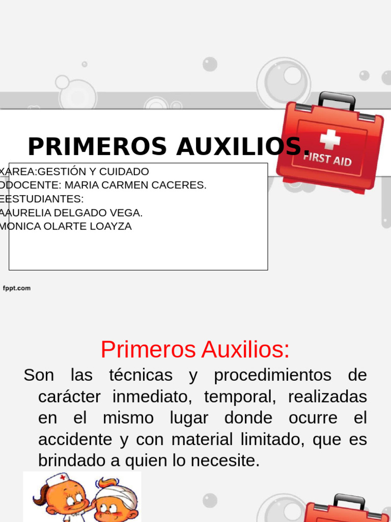 primeros auxilios | PDF | Primeros auxilios