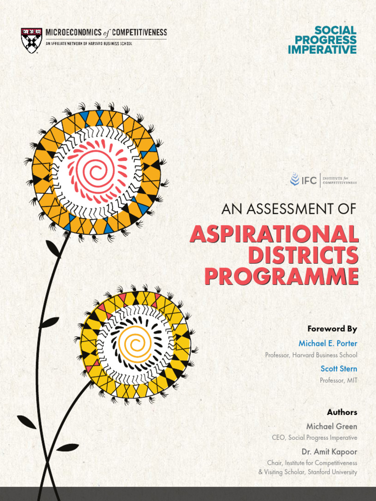 Assessment of Aspirational Districts Program | PDF | Economic Growth ...