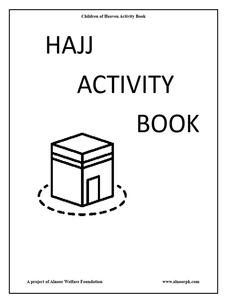 Hajj Activity Book for Children | PDF | Hajj | Pilgrimage