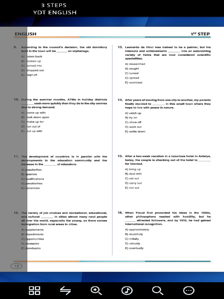 3 Steps Ydt English | PDF