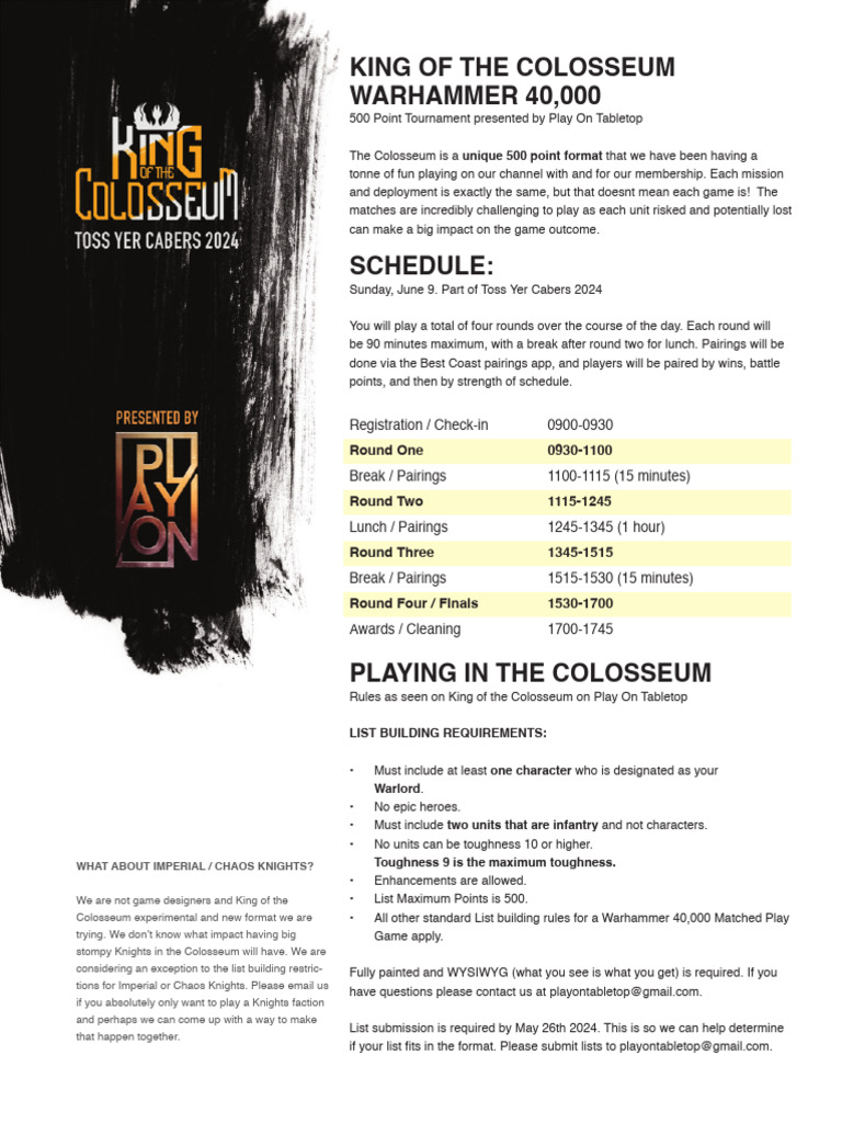 Kotc Player Pack Tyc 2024 | PDF