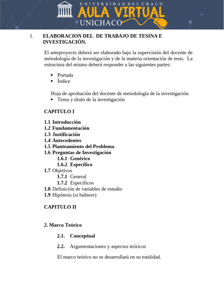 Formato de Tesina | PDF