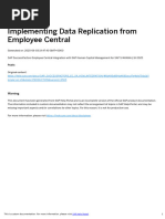 Event Derivation in SuccessFactors EC | PDF