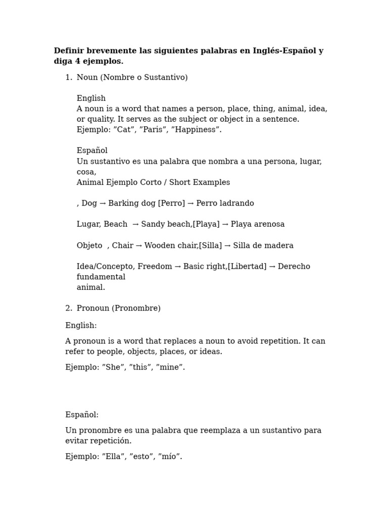 Trabajo Obj2 Idiomas 751502 | PDF | Morfología Lingüística | Lingüística