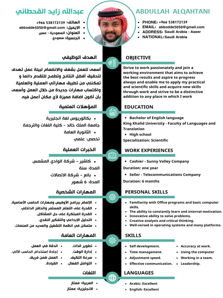 (CV) Abdullah Alqahtani | PDF