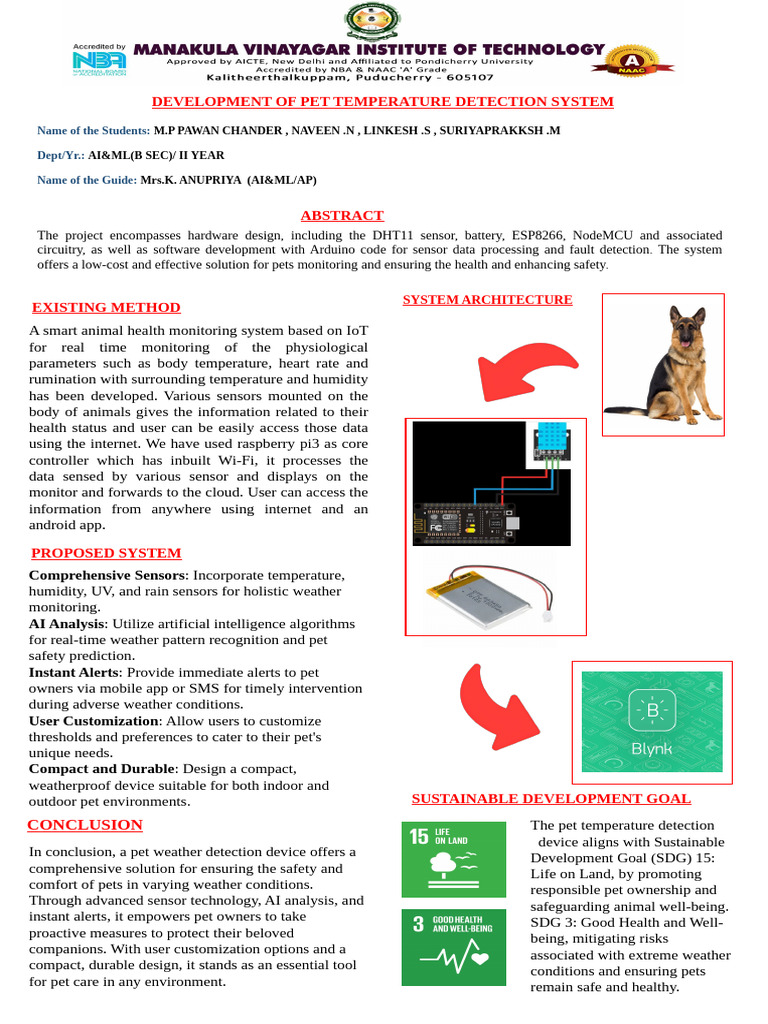 IoT-Based Pet Temperature Monitoring System | PDF | Artificial ...
