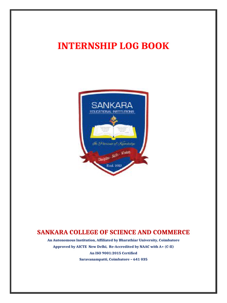 Internship Log Book - 1 | PDF
