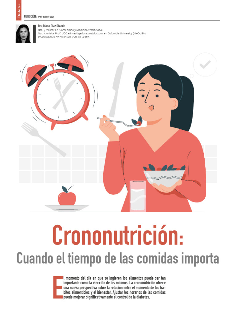 Crononutrición y control de diabetes | PDF | Diabetes | Hiperalimentación