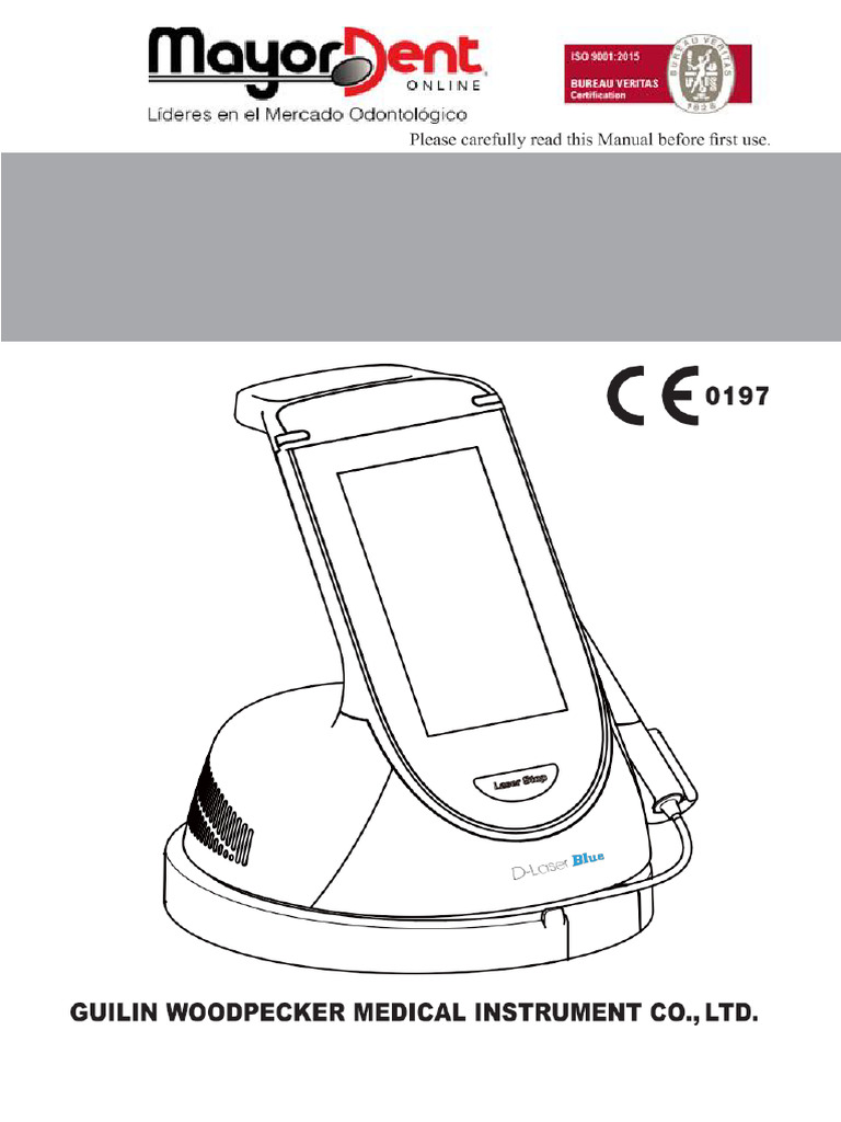 D Laser Blue | PDF | Láser | Botón (Computación)