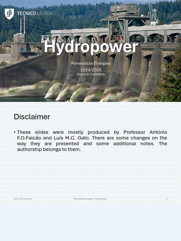 Hydropower: Key Components & Insights | PDF | Hydroelectricity | Turbine