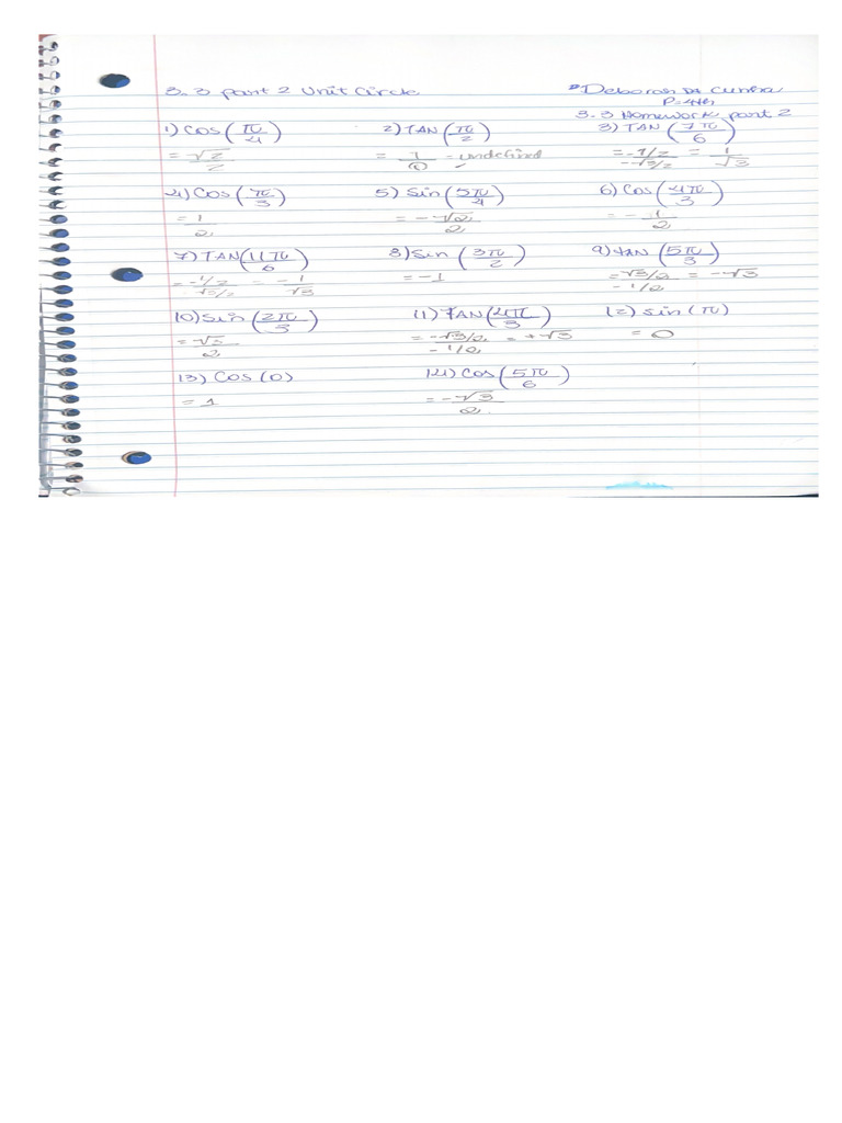 3.3 Homework Part 2 | PDF