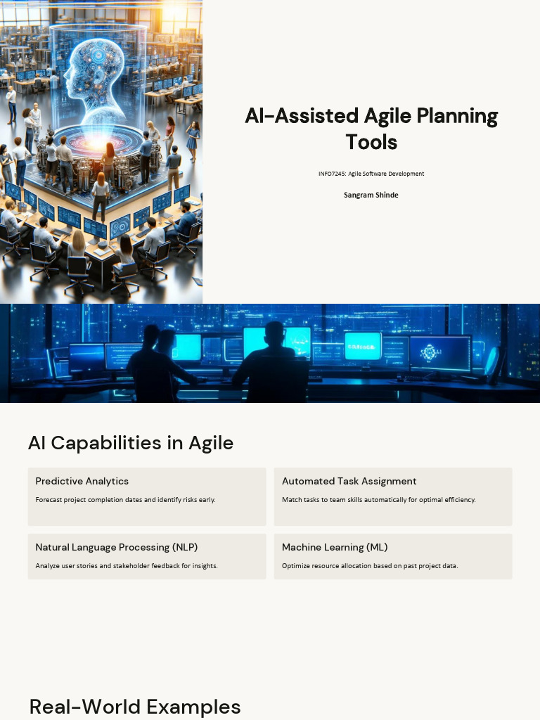 AI Assisted Agile Planning Tools | PDF | Artificial Intelligence ...