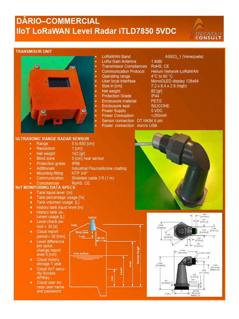Dario TLD Radar Helium MB7850 Commercial 5VDC | PDF ...