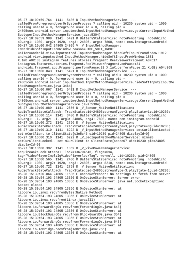 Log | PDF | Thread (Computing) | Concurrent Computing