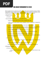 Aturan Turnamen PBNC 2021 | PDF