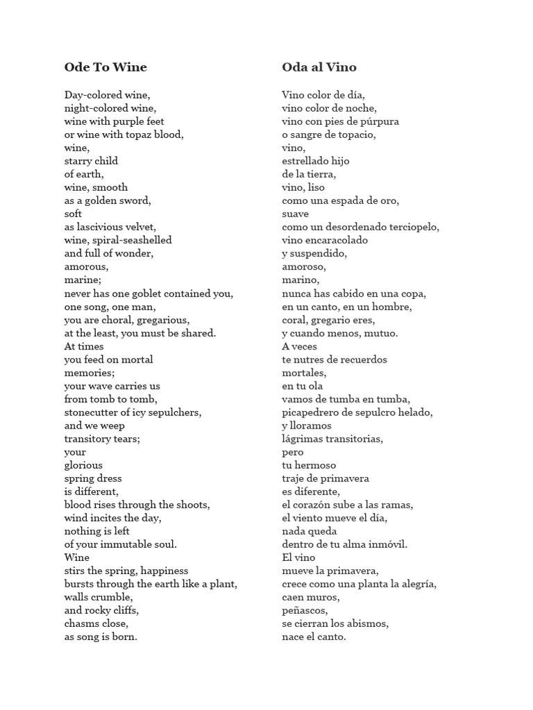 Pablo Neruda's Poetry | PDF