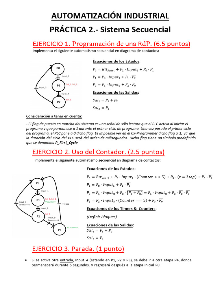 Prac 2 Sistema Secuencial | PDF