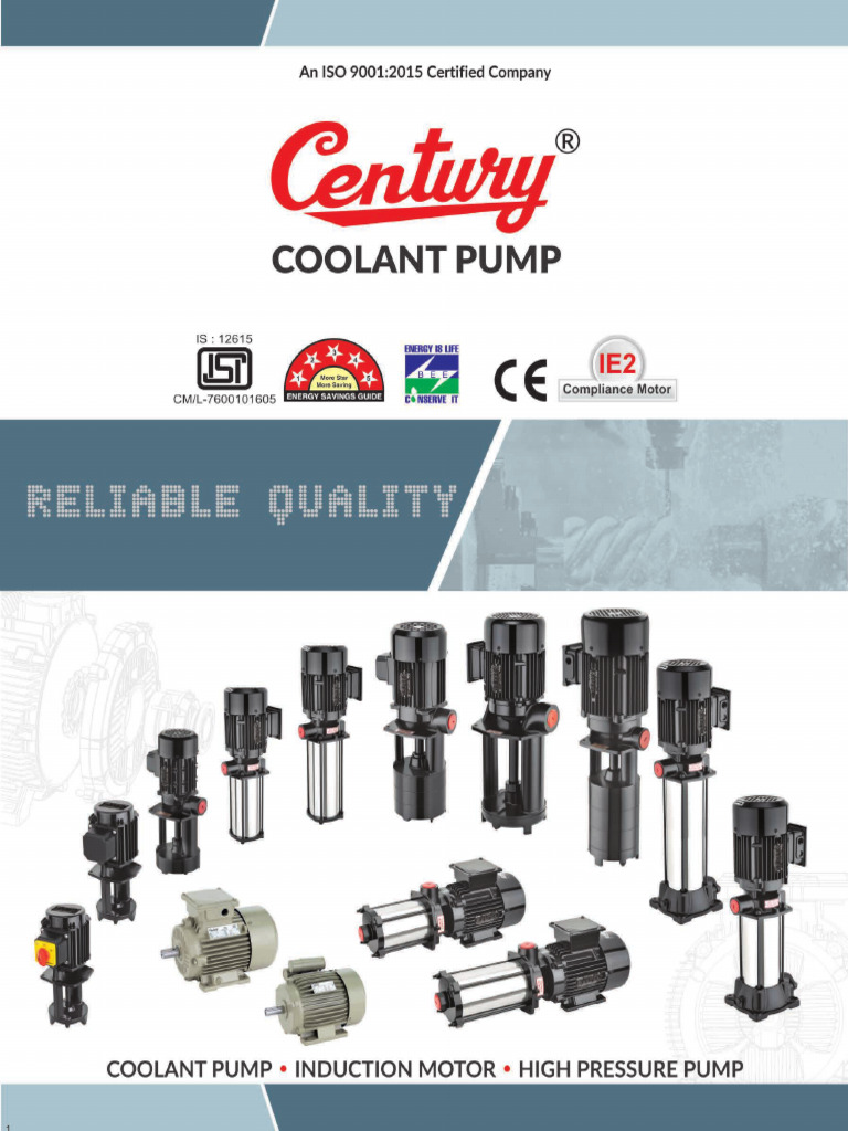 Century Coolant Pump - 2025 Small | PDF