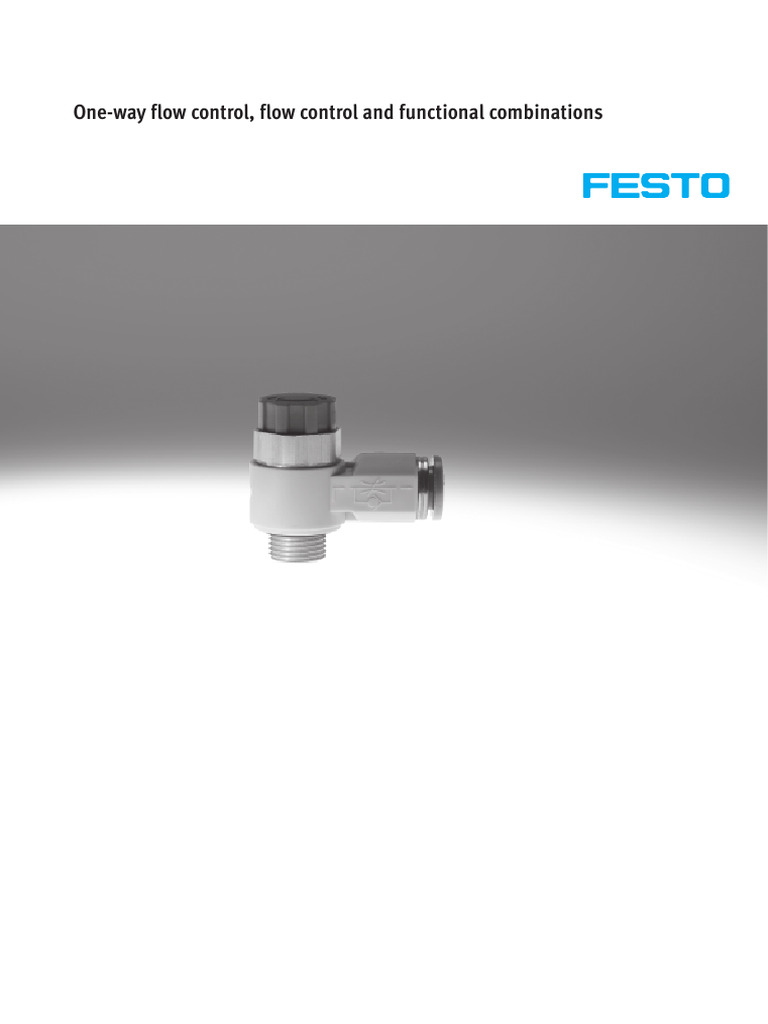 Flow Control Valves Overview and Features | PDF | Valve | Screw