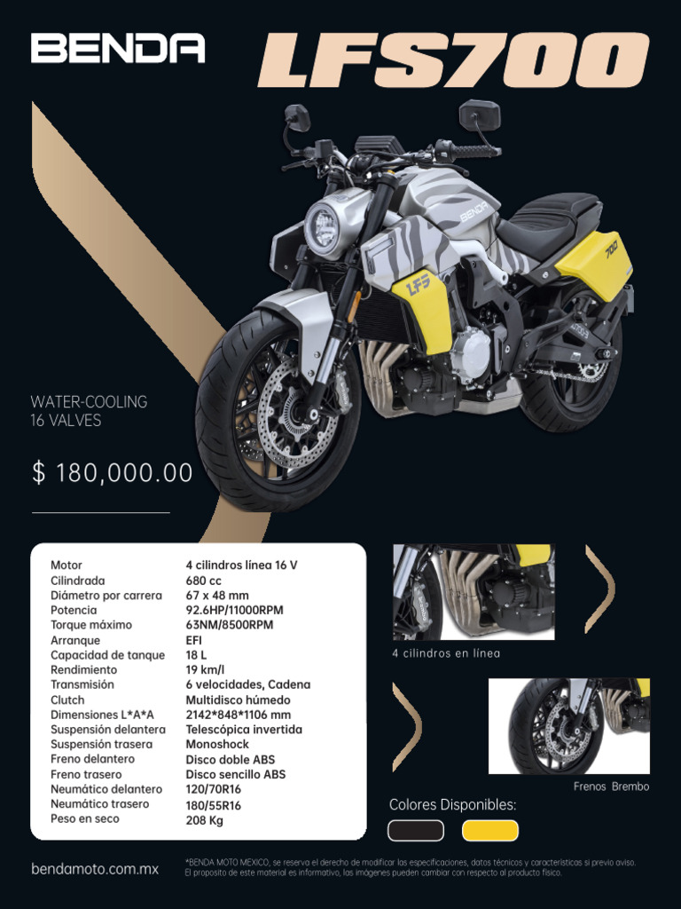 Ficha Técnica Benda Lfs 700 | PDF