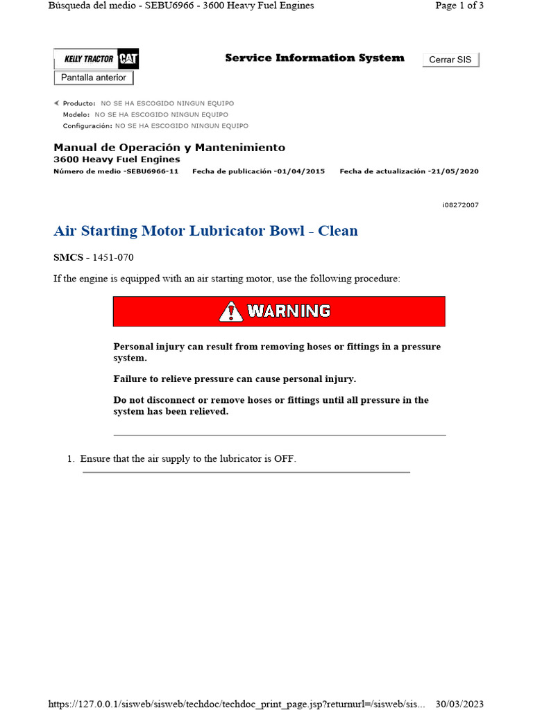 Air Starting Motor Lubricator Bowl - Clean | PDF | Mechanical Engineering