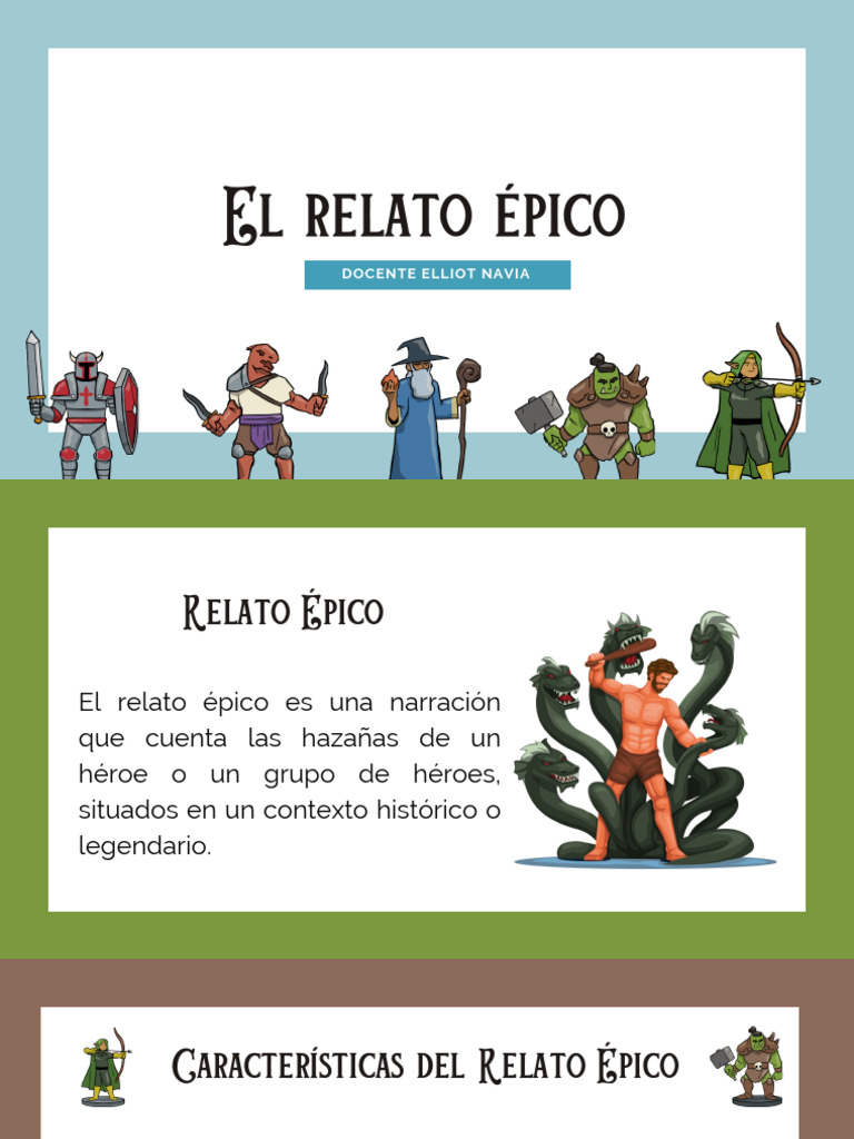 El Texto Épico y La Descripción de Un Paisaje Sonoro | PDF | Poesía ...