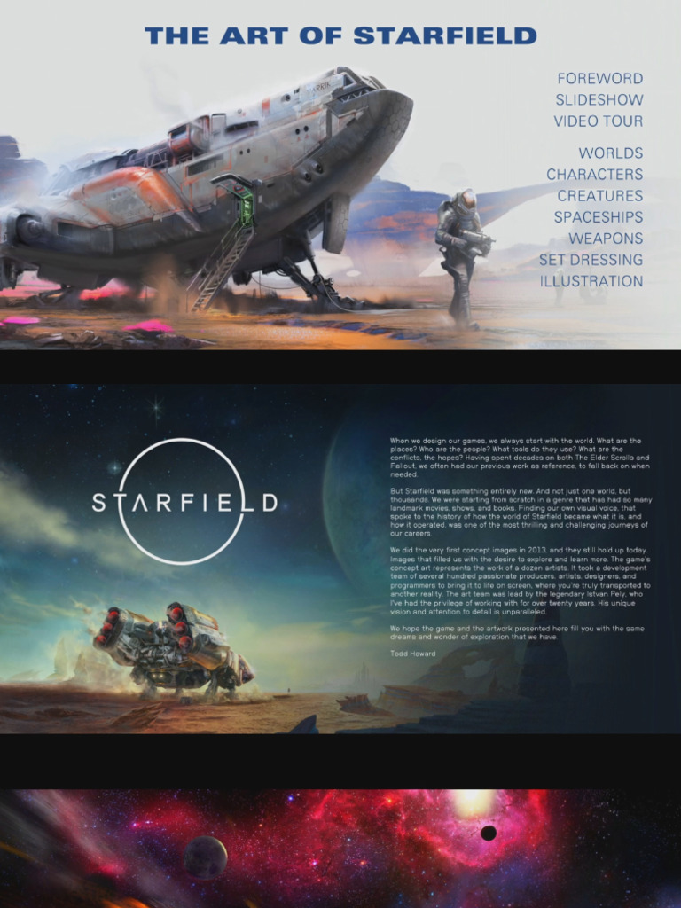 The Art of Starfield | PDF