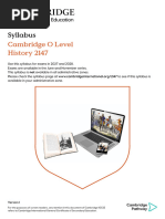 AS & A Level History Syllabus 2026 | PDF | Kingdom Of Prussia