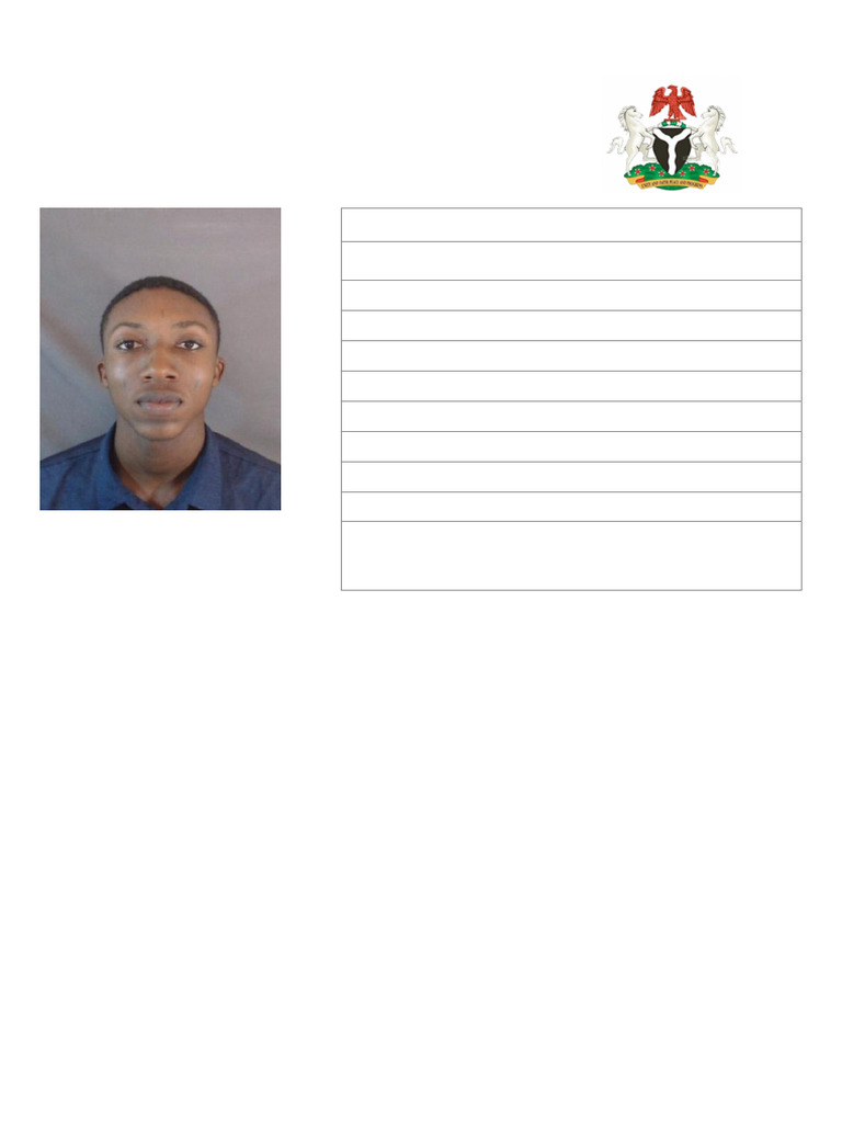 Personal Info Slip | PDF