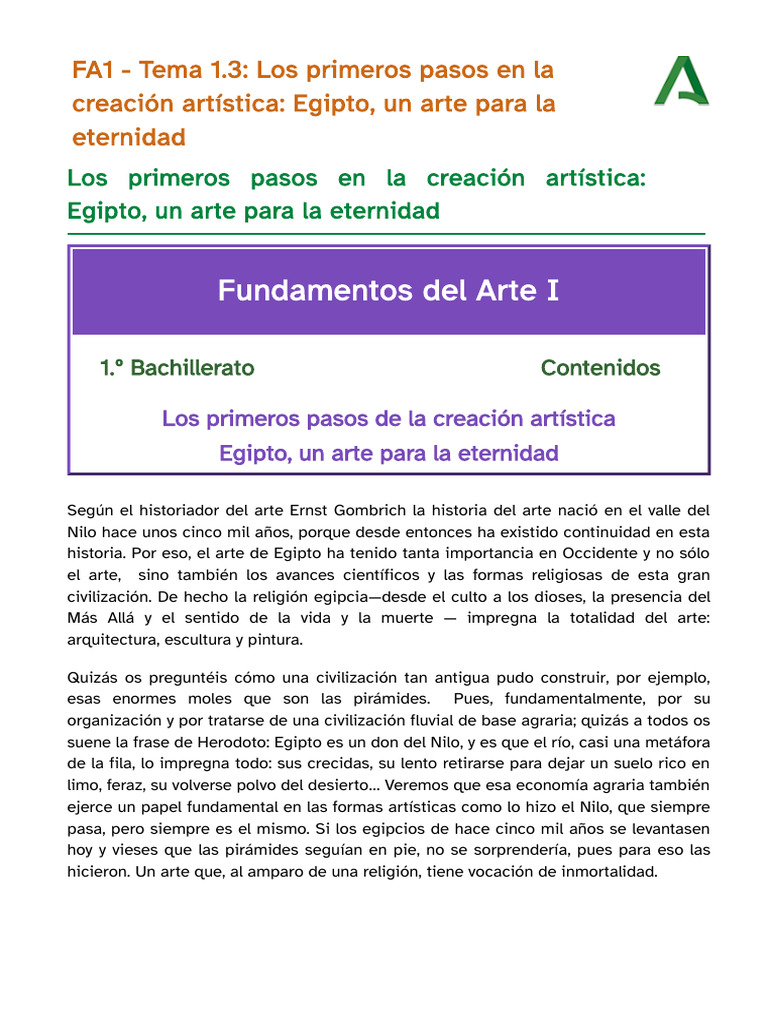 1b Fart t3 | PDF | Akhenaton | Pinturas