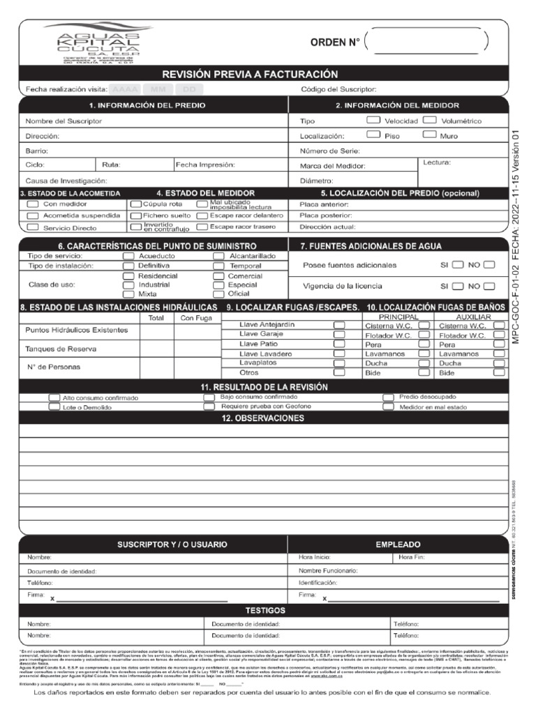 REVISION PREVIA A FACTURACION_321_35624_DEL11-01-25 N°17485865 | PDF