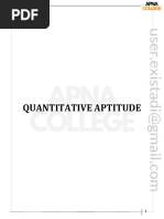 Mathematics Aptitude Test Questions and Answers PDF | PDF | Area ...
