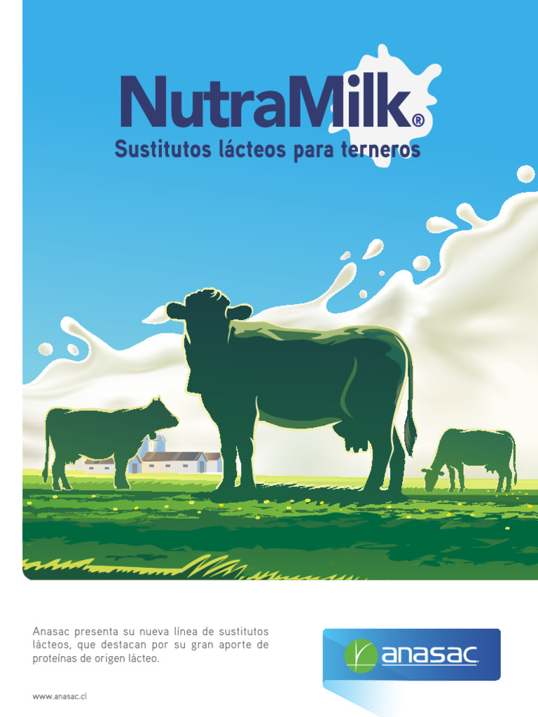 Nutramilk: Sustituto lácteo para terneros | PDF | Leche | Productos lácteos