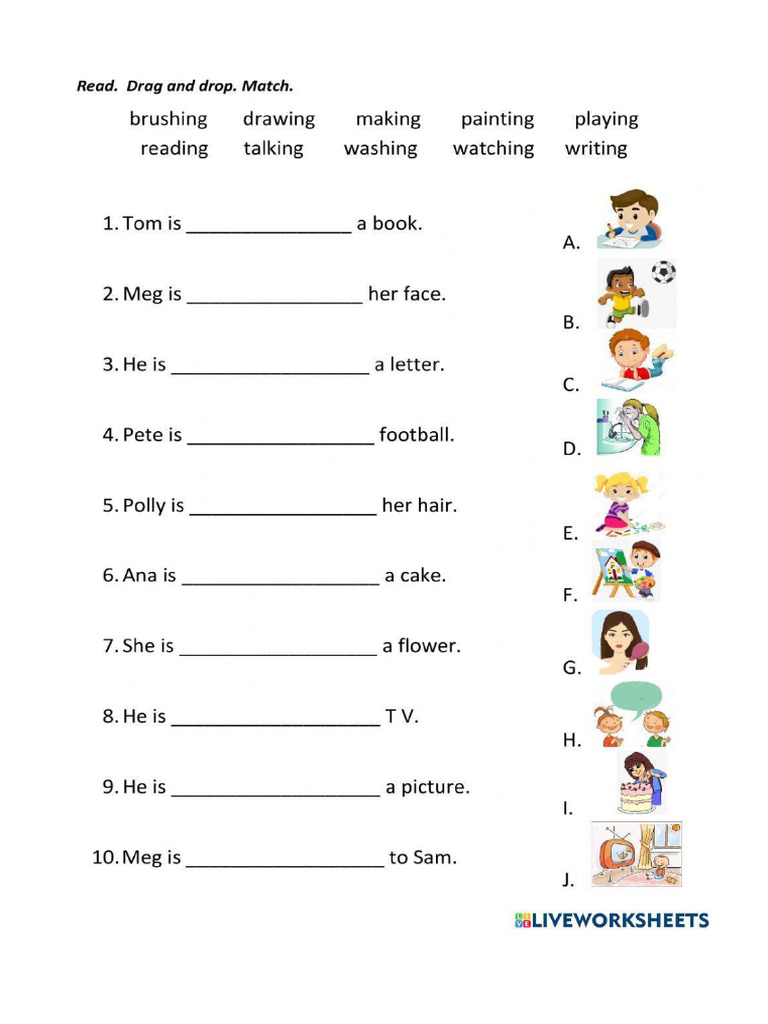 Present Continous | PDF