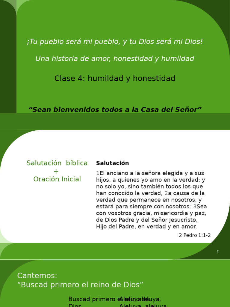 Clase 4 La Humildad | PDF | Rut (figura bíblica) | Libro de rut