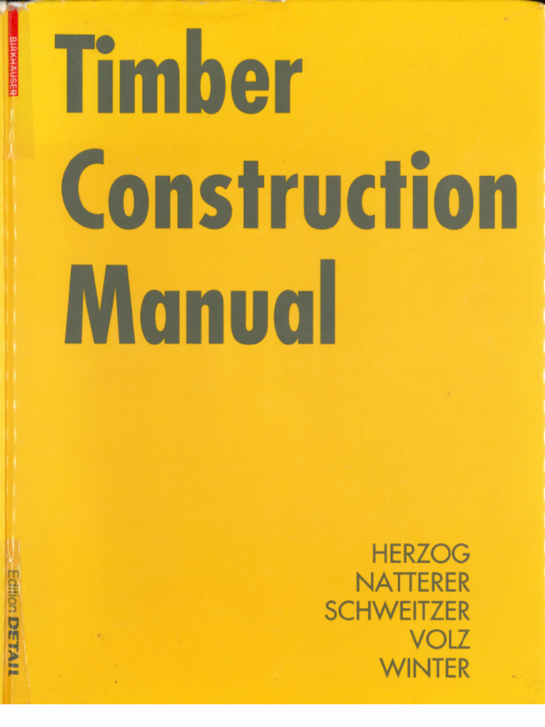 Timber Construction Herzog | PDF