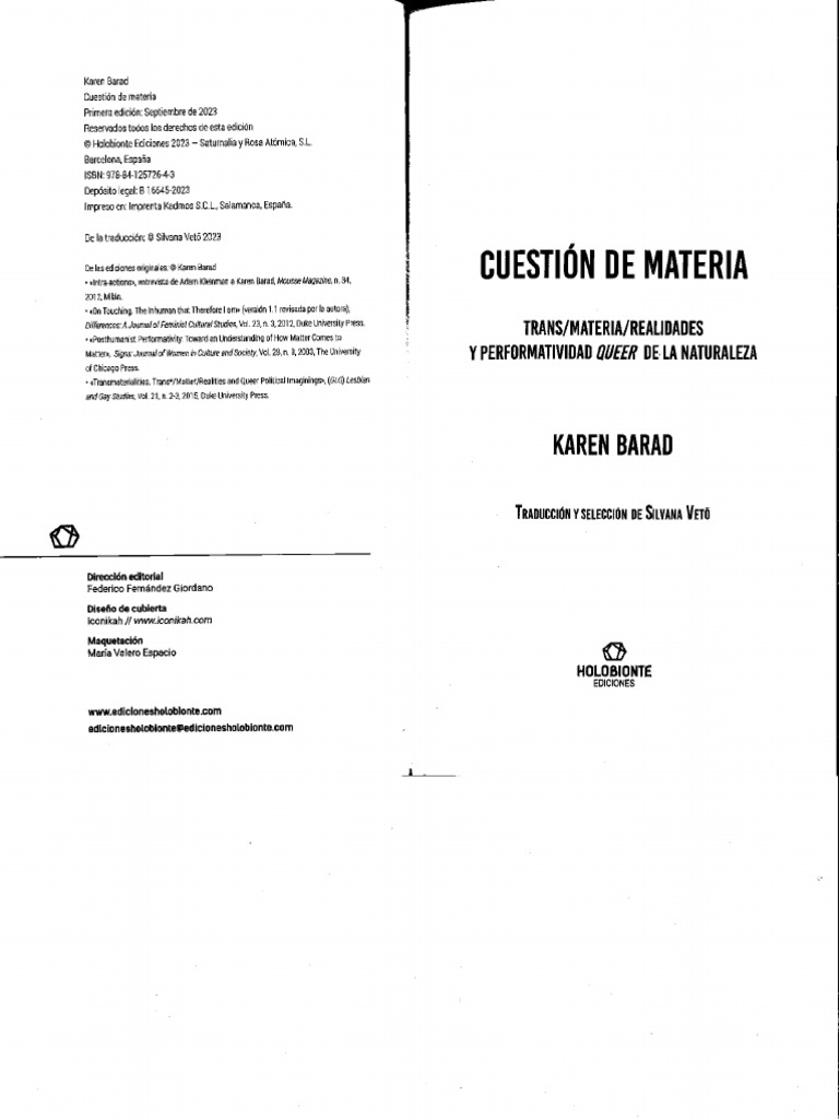 Barad Cap 02 Tocar | PDF