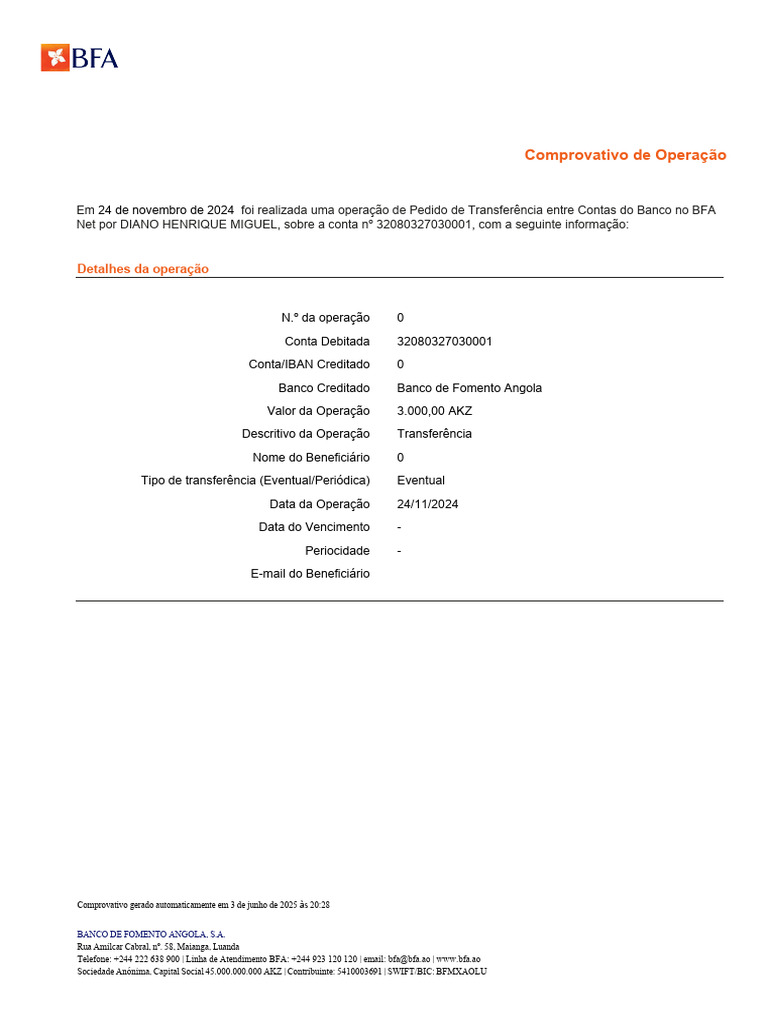 Comprovativo 450706705 | PDF