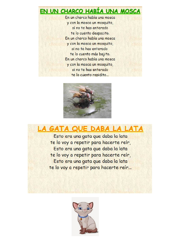 2 Cuentos Cortos y 2 Coplas | PDF