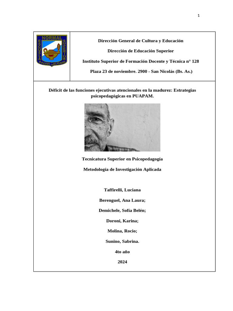 Formato de Anteproyecto-1 | PDF | Adultos | Aprendizaje