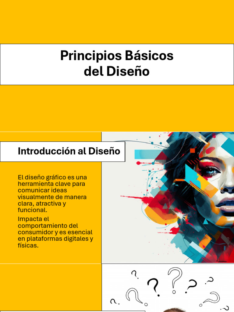 Principios Básicos Del Diseño | PDF