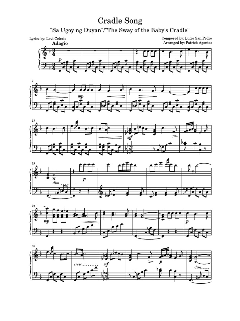 Ugoy NG Duyan | PDF
