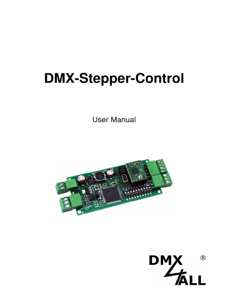 DMX Stepper Control v2 English | PDF | Usb | Electricity