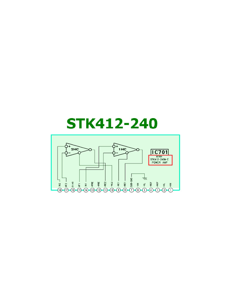 STK412 240 | PDF