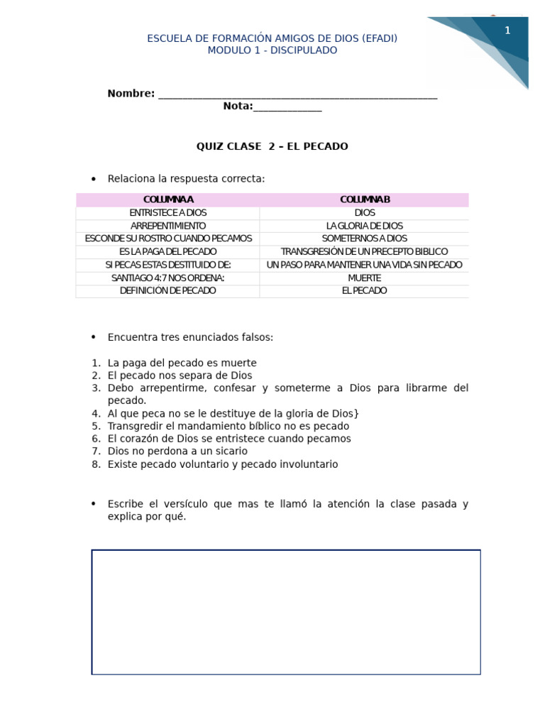 Quiz Clase 2 | PDF