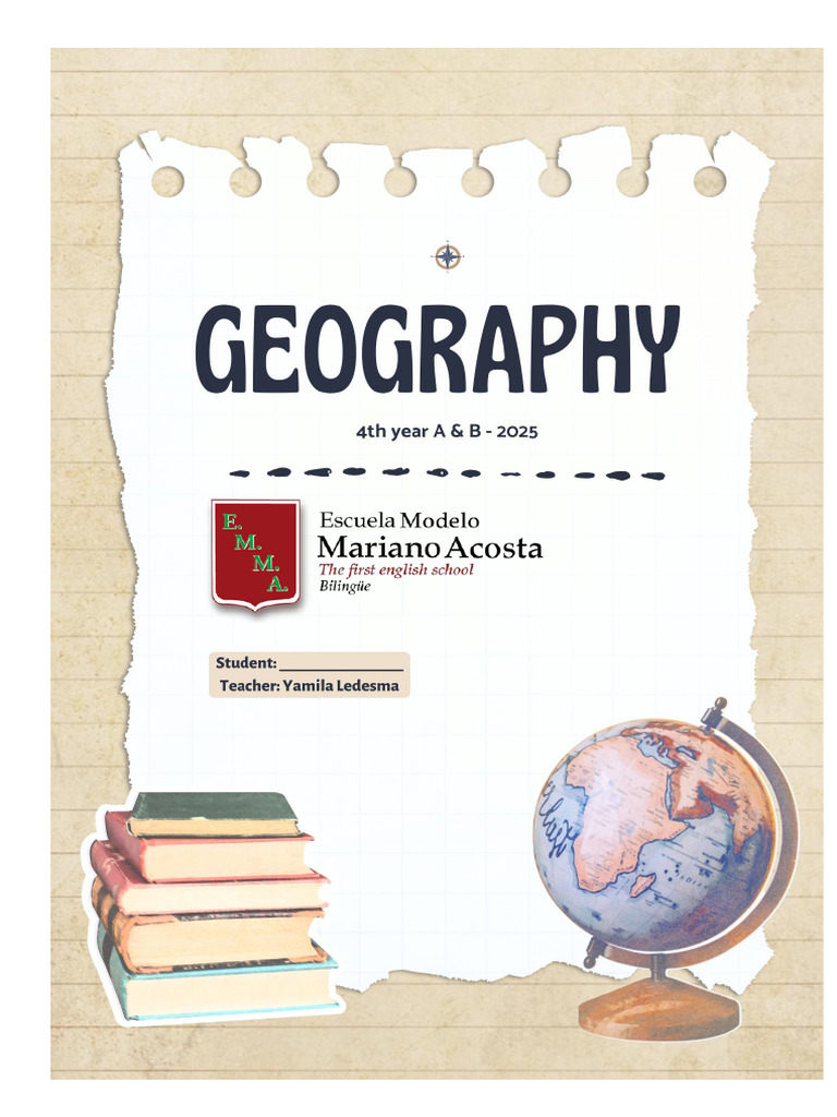 BOOKLET Geography 4th | PDF | Enseñando | Aprendizaje