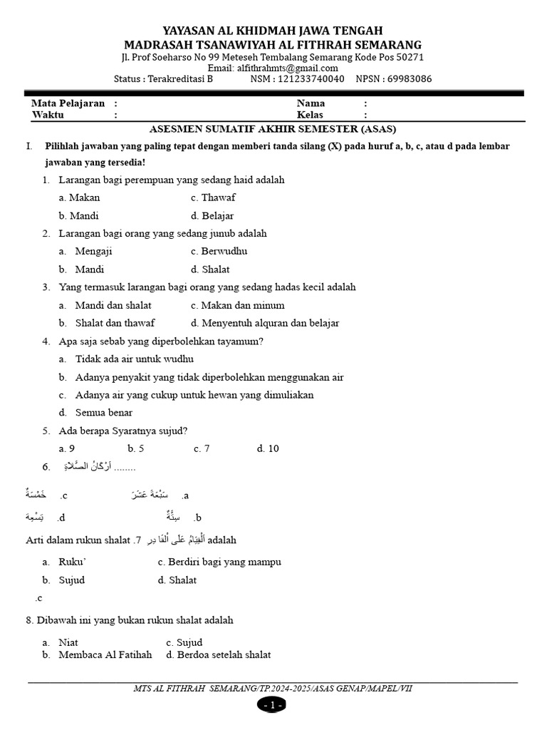 7 Safinah 2025 | PDF